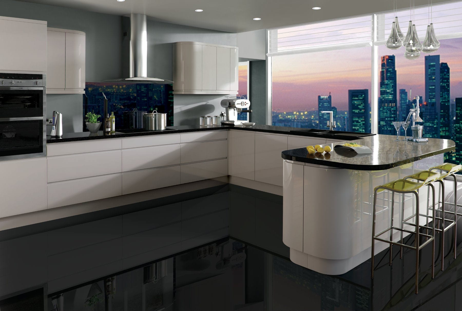 U-Shaped Kitchens | Royal Kitchen Designs