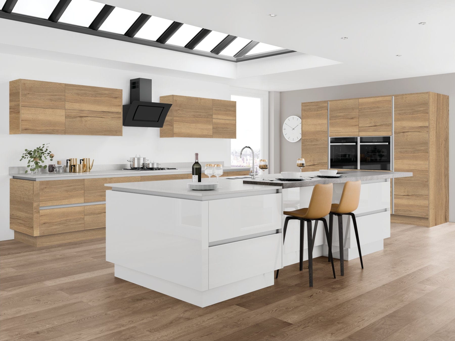 Handleless Kitchens | Royal Kitchen Designs